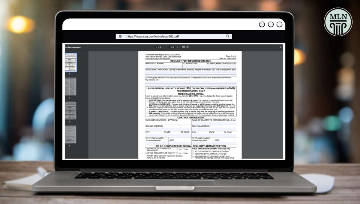Stage 2: SSDI Reconsideration Process | All About the First Appeal